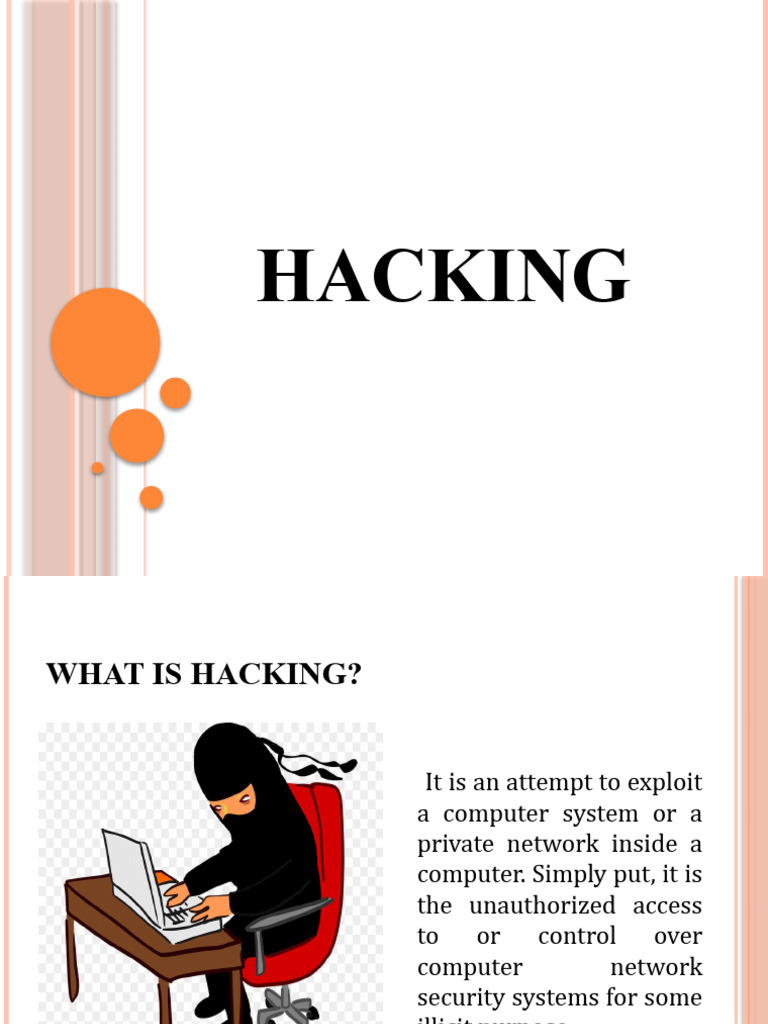 Understanding Hacking and Hackers | PDF | Domain Name System | Security ...