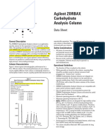 ZORBAX SB-C18 Column Specifications | PDF | High Performance Liquid ...