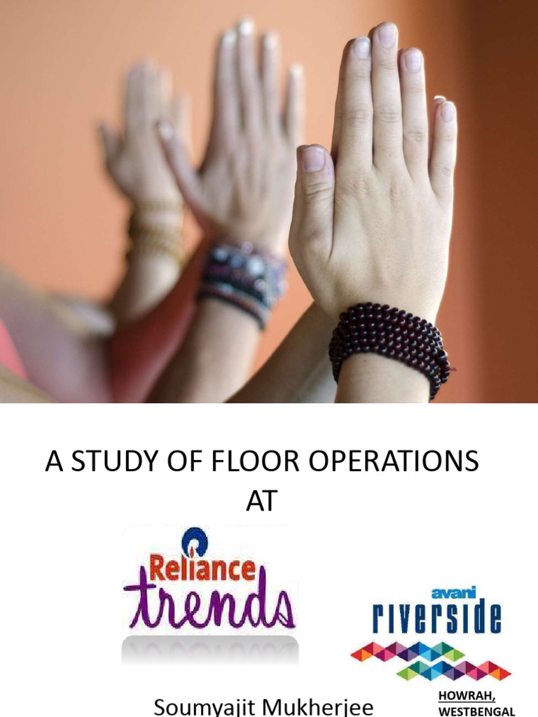 A Study of Floor Operations at Reliance Trends | PDF | Retail ...