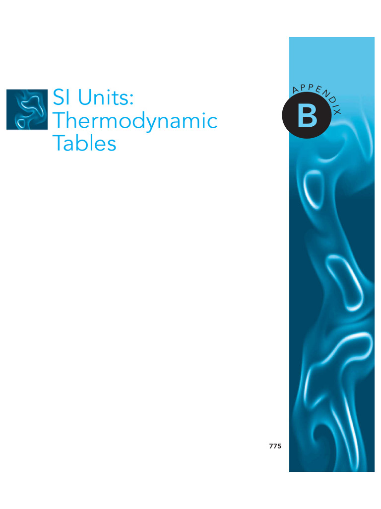 Tabelas Termodinâmicas - Borgnakke Sonntag, 2013 | PDF