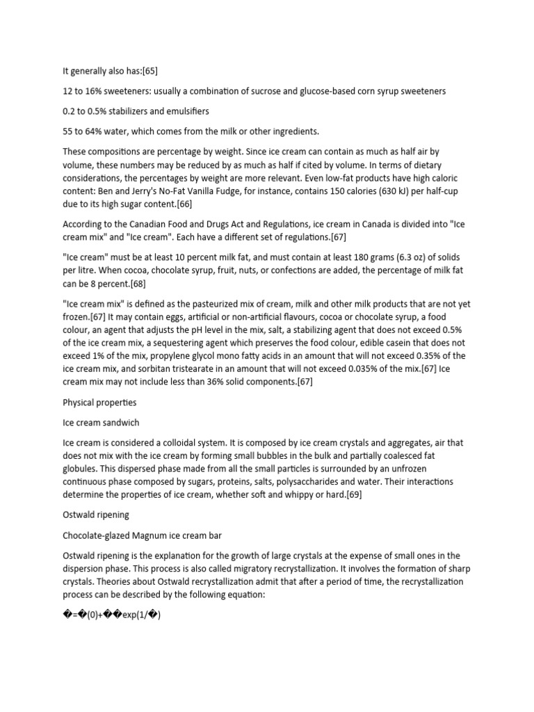 Document 18 | PDF | Ice Cream | Cuisine