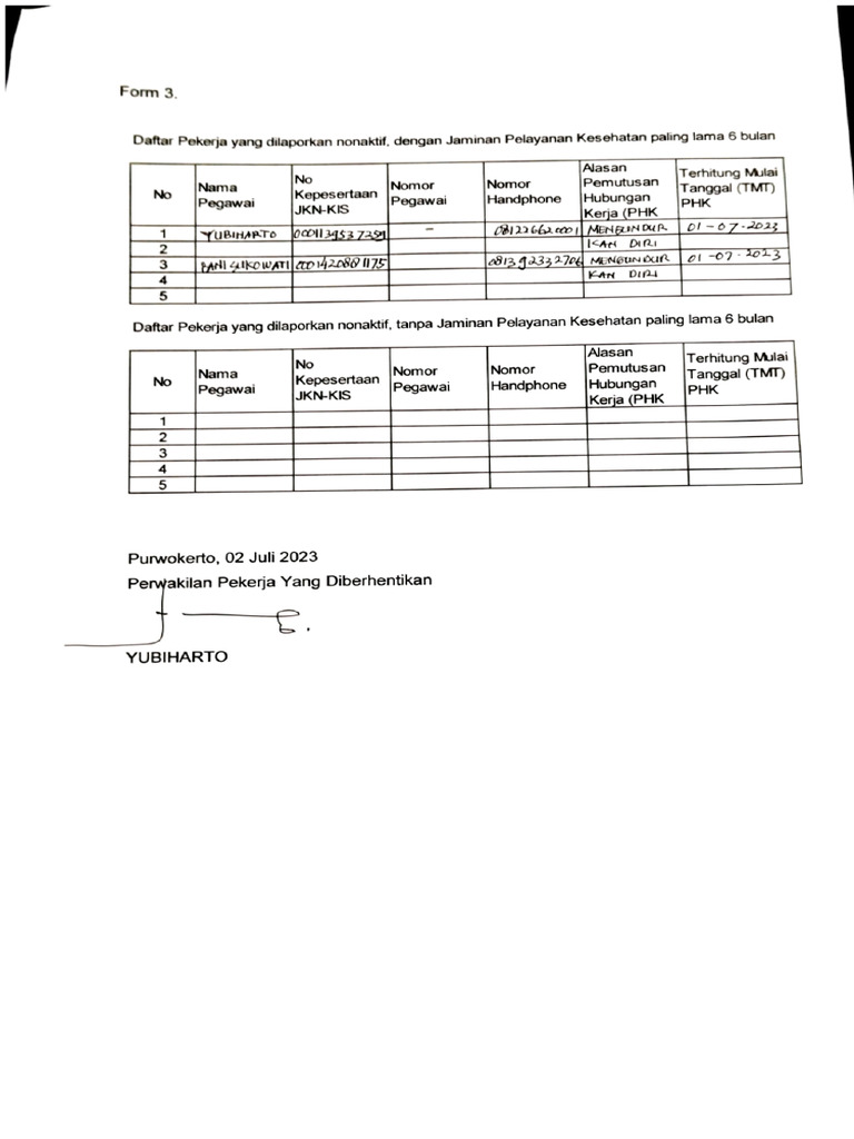 Form 3 Warna Pdf