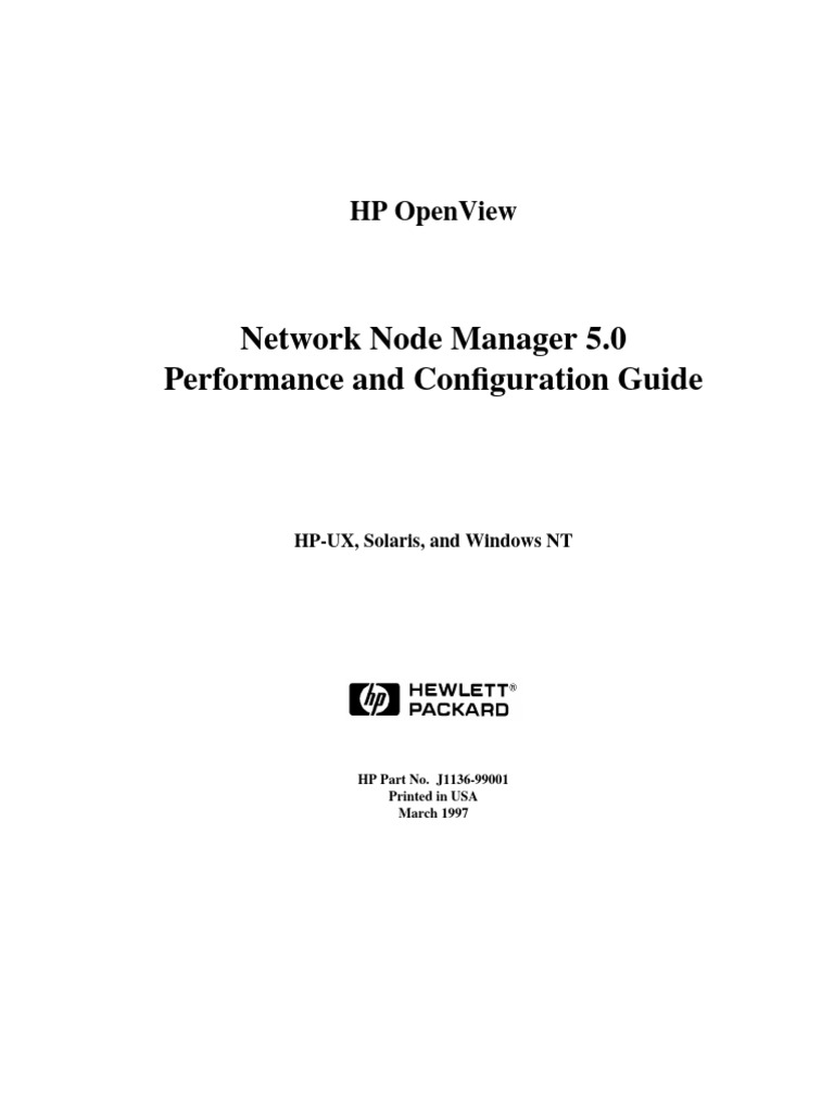 HP_Open_View_NNM_Configuration | PDF | Computer Network | Network Topology