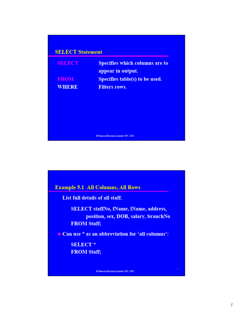 4 SQL+Basics | PDF | Information Retrieval | Data Management Software