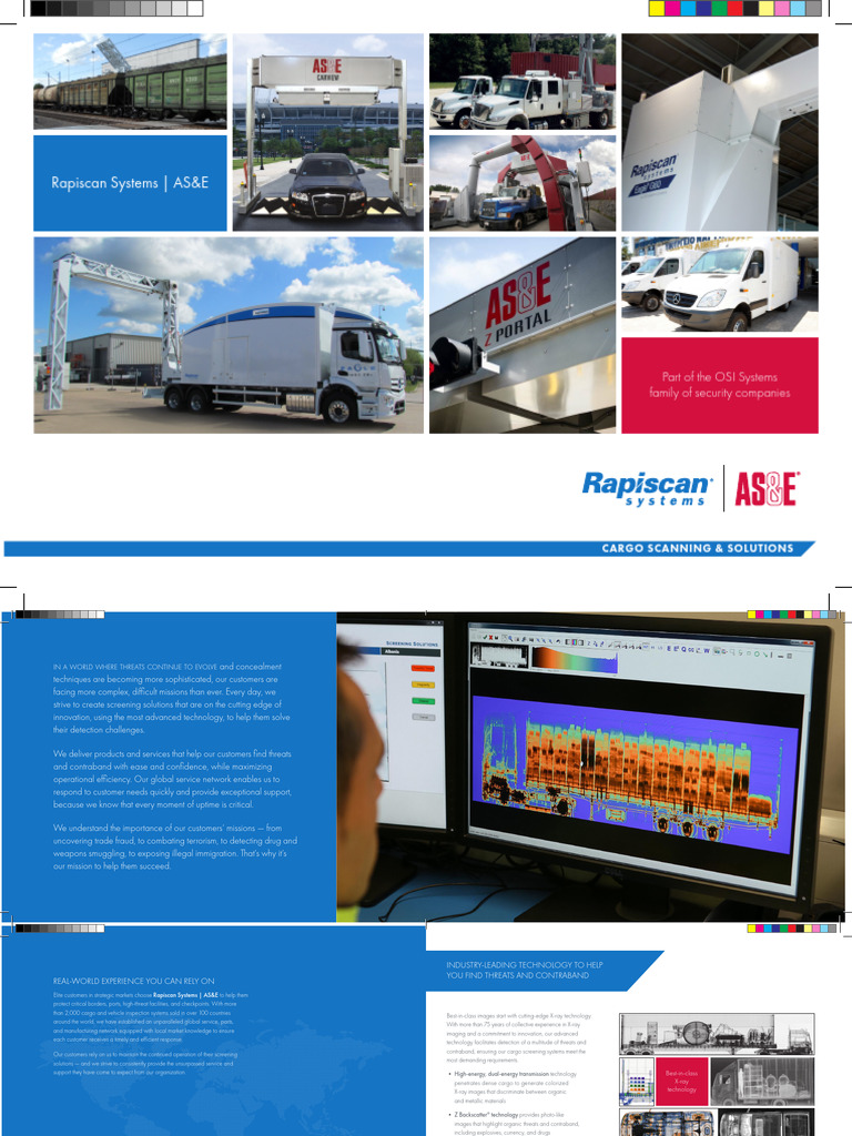 Rapiscan ASE Cargo Brochure 20190607 | PDF