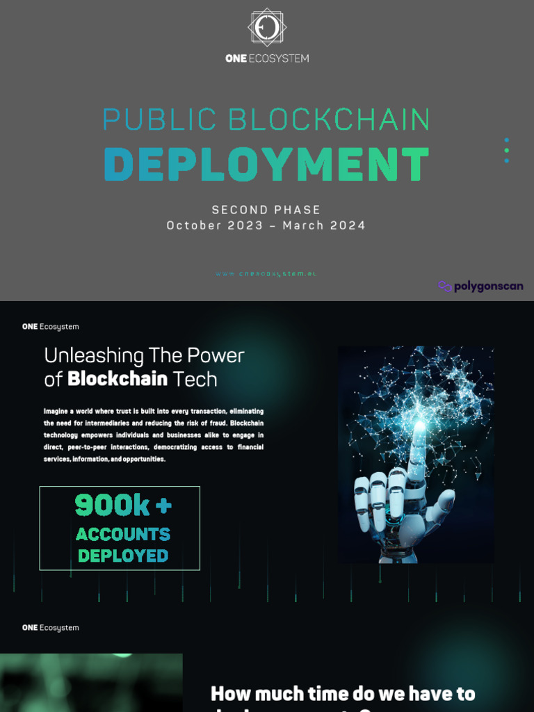 Blockchain Deployment Phase 2 | PDF | Cash | Bitcoin