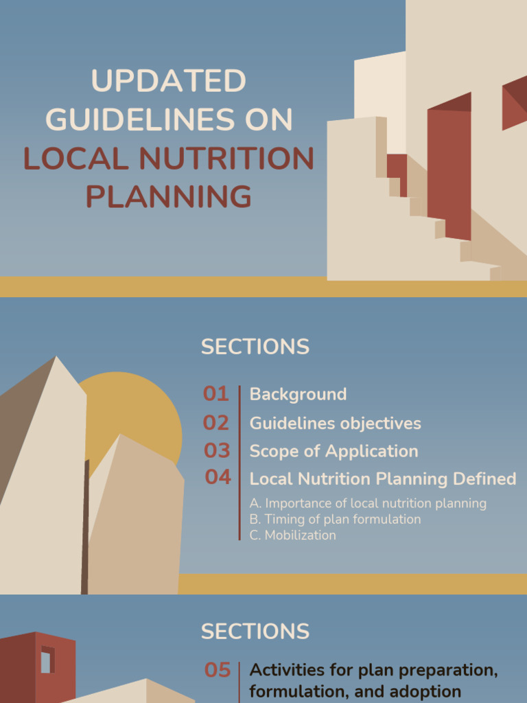 Local Nutrition Planning | PDF