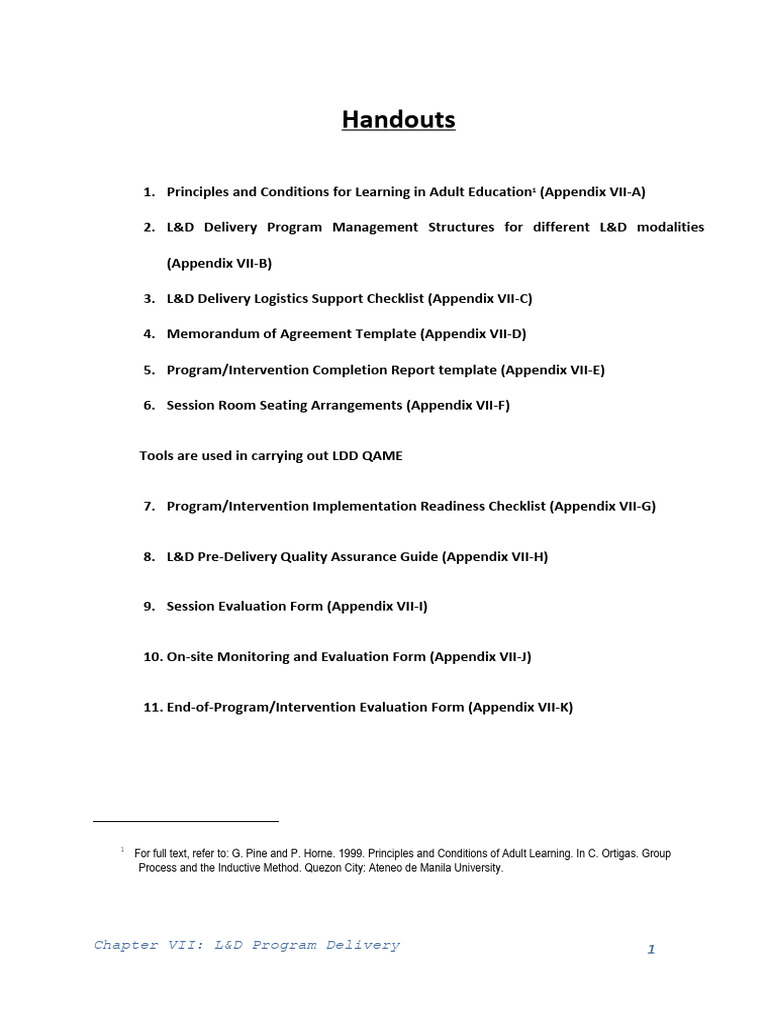 QATAME - Contents | PDF | Mentorship | Learning