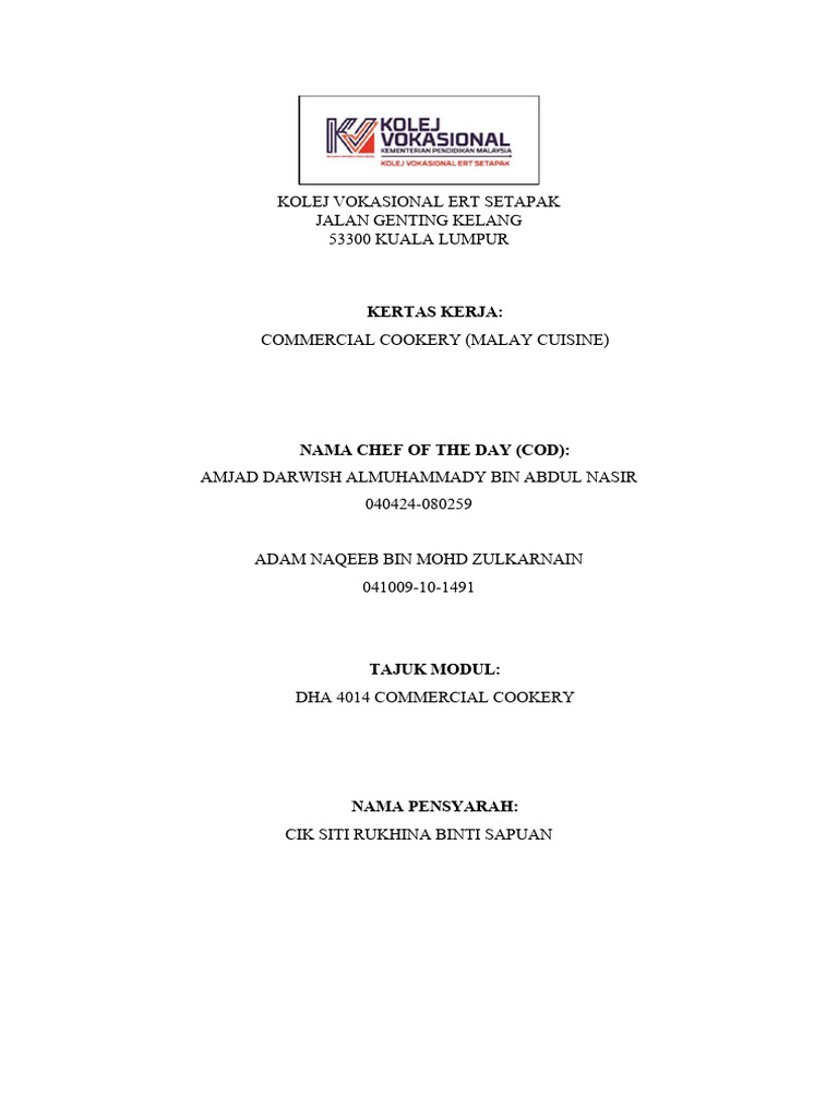 Proposal Event Malay | PDF