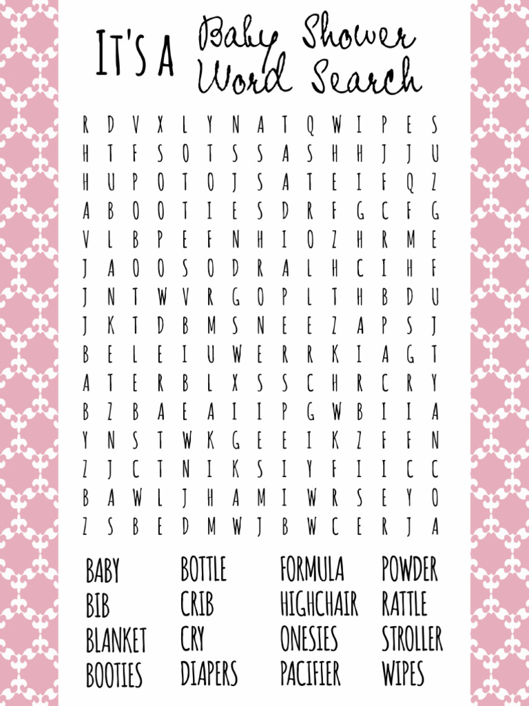 Wordsearch GIRL | PDF