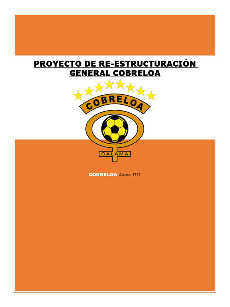 PROYECTO GENERAL FUTBOL 2021 Actualizado | PDF | Marketing | Experiencia de usuario