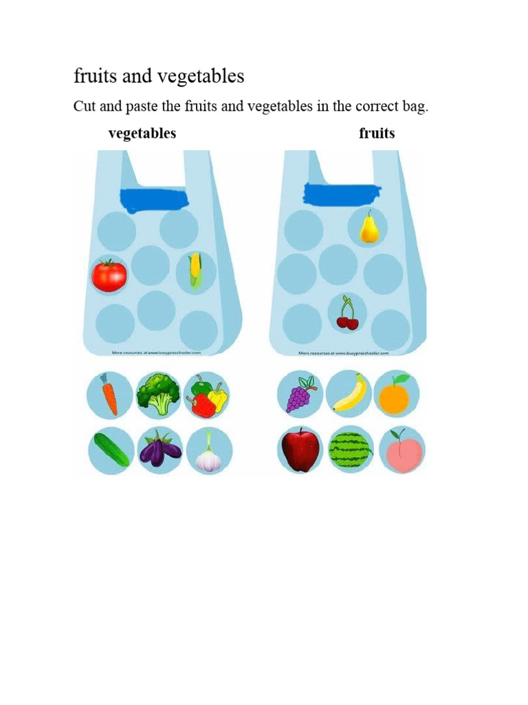 Fruits and Vegetables | PDF
