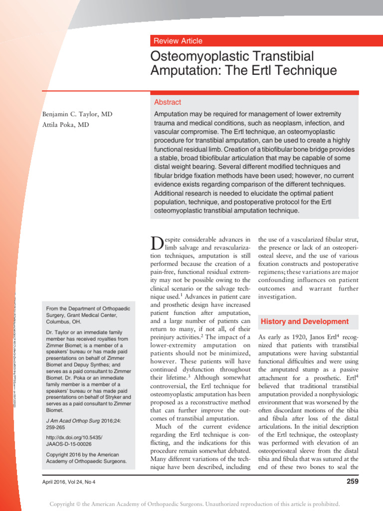 Osteomyoplastic_Transtibial_Amputation__The_Ertl.6 | PDF | Amputation ...