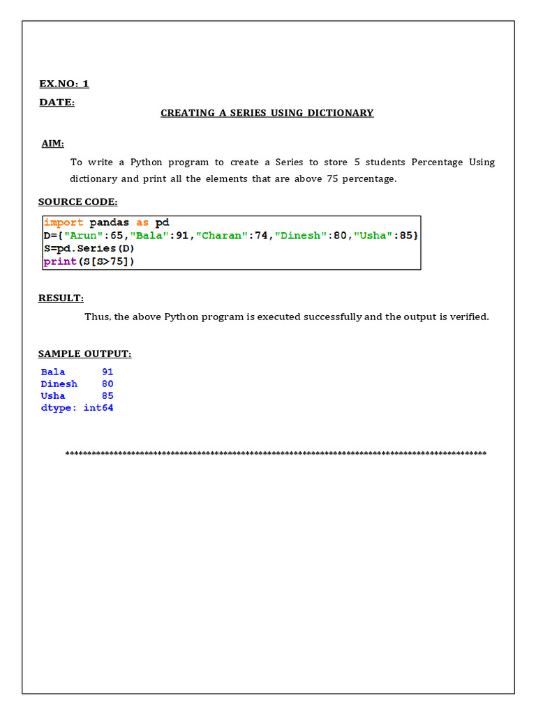 Class 12 Ip Practical Exercises 2022-23 (Updated) | PDF | Data ...