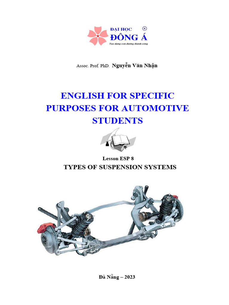 ESP8 - Types of Suspensions PDF | PDF | Automotive Technologies ...