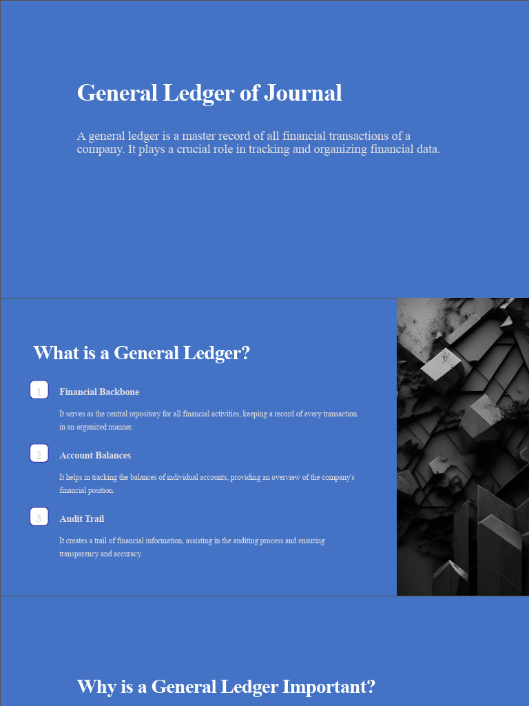 Understanding the General Ledger System | PDF | Debits And Credits ...