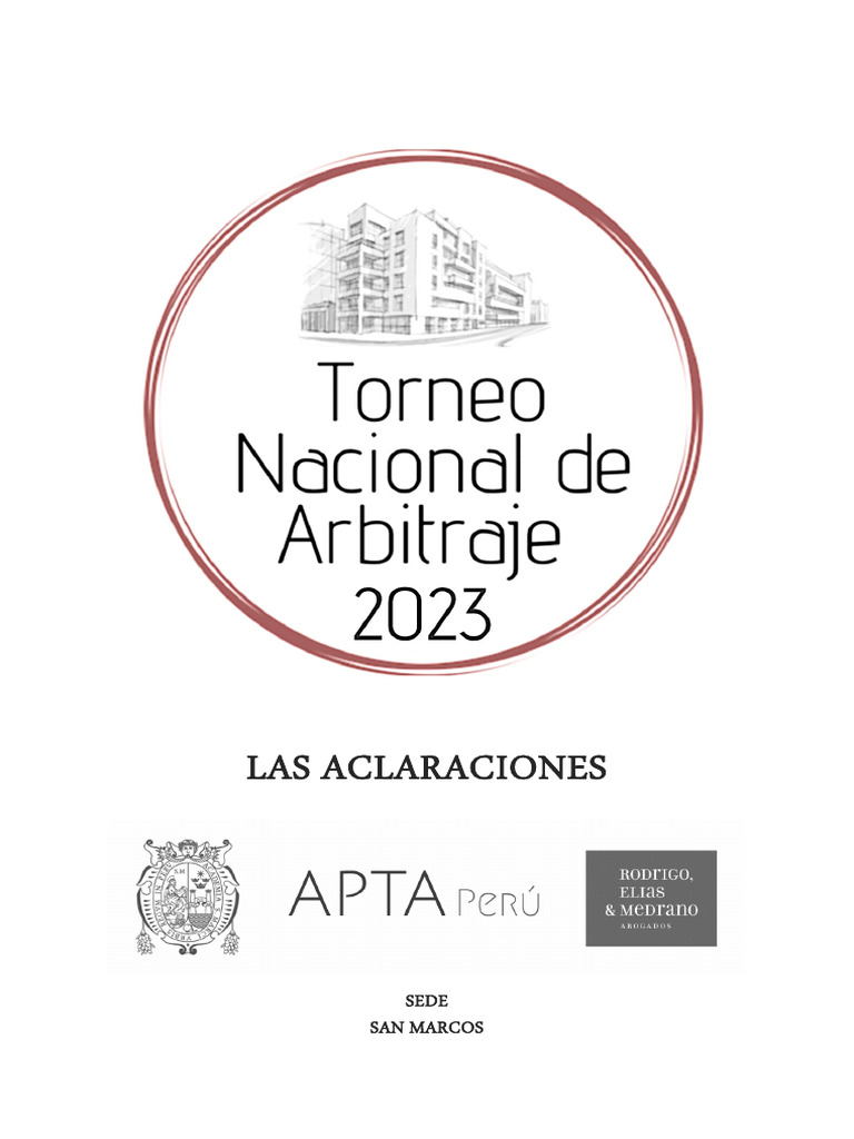 Aclaraciones Tna 2023 Pdf