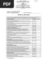 Army Combat Fitness Test Scorecard | PDF