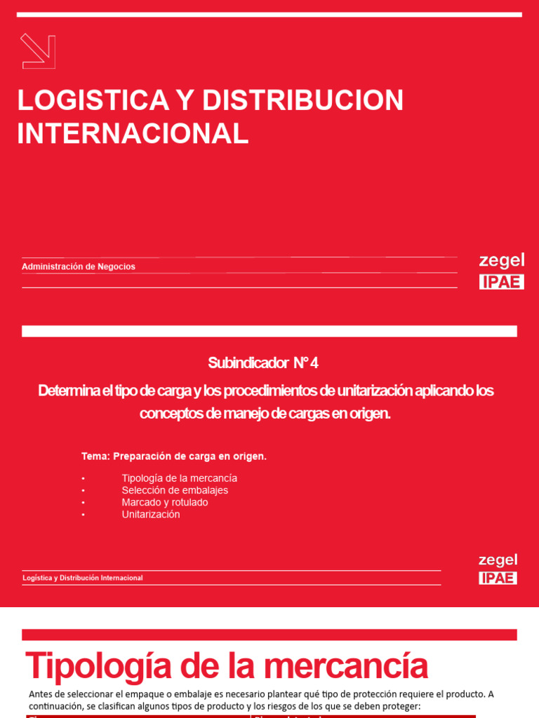 IL 2 - TEMA 4 - PPT | PDF | Paleta | Logística