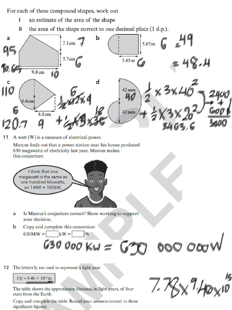 Tiya - Maths - Y9 (Xun-Eiho-Dmt - Jan 12, 2024) | PDF