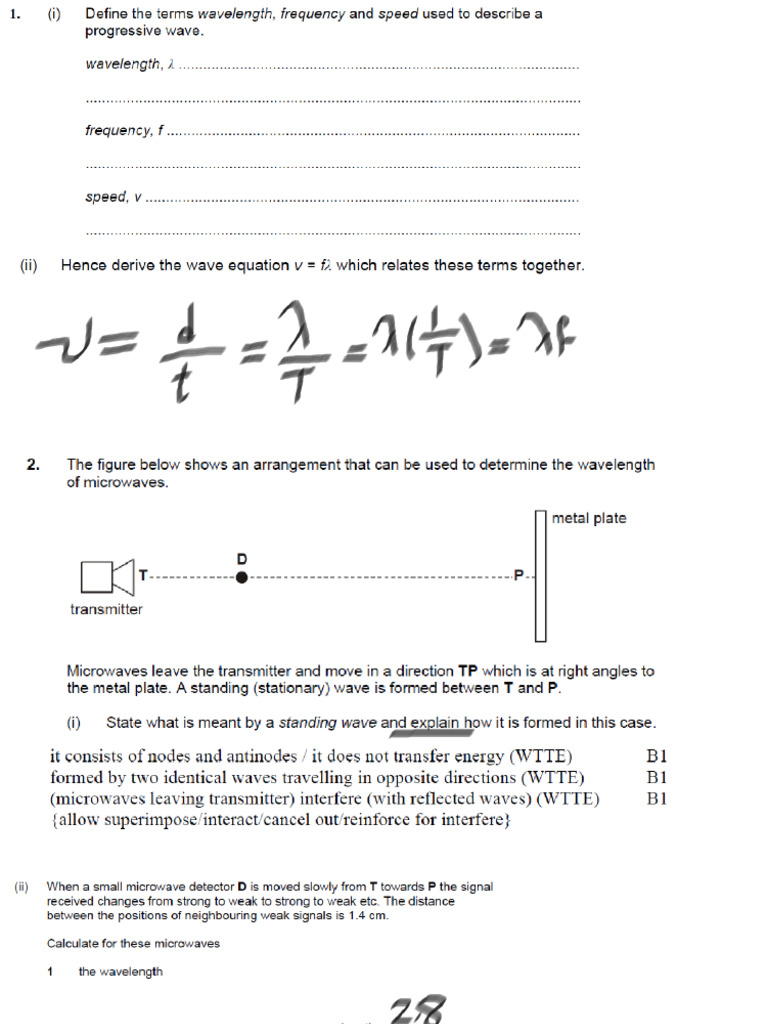 Marwan and Ghaleb Physcis AS Part II (Ycx-Xsiv-Sec - Jan 10, 2024) | PDF