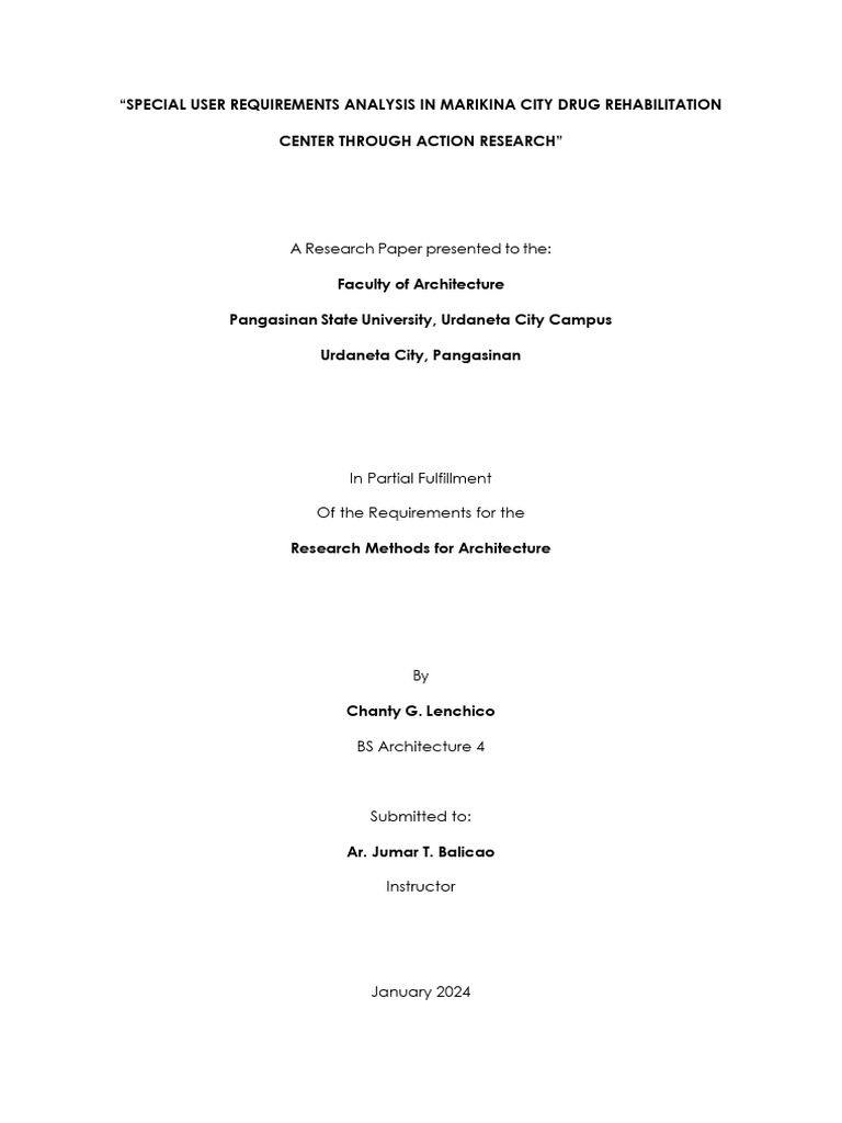 Complete Research Paper | Download Free PDF | Drug Rehabilitation ...