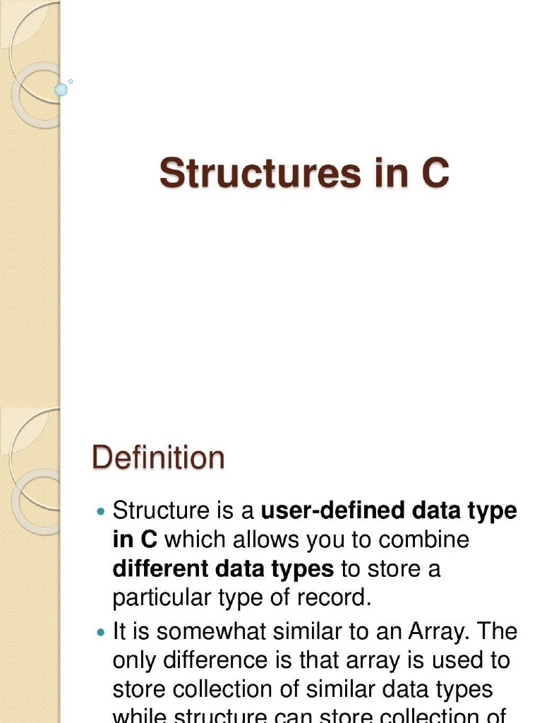 Structures in C Language | Download Free PDF | Computer Program | Programming