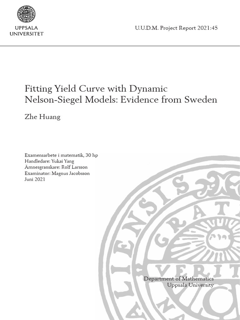 2021-Huang Z-Fitting Yield Curve With Dynamic Nelson-Siegel Models ...