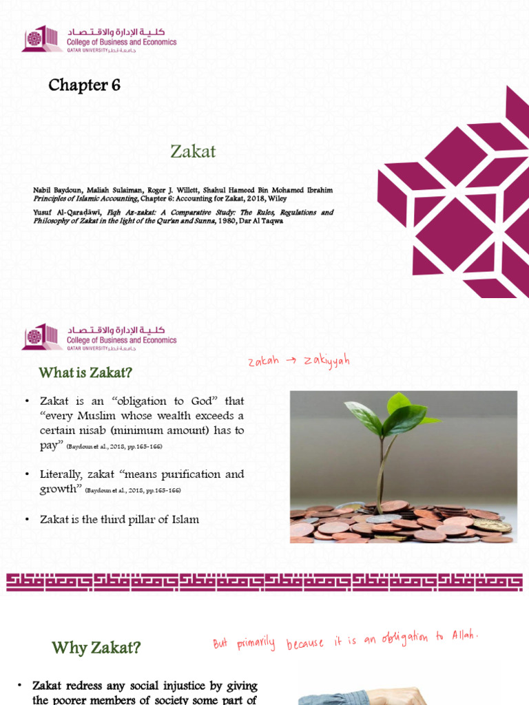 Chapter Six Zakat | PDF | Taxes | Fineness