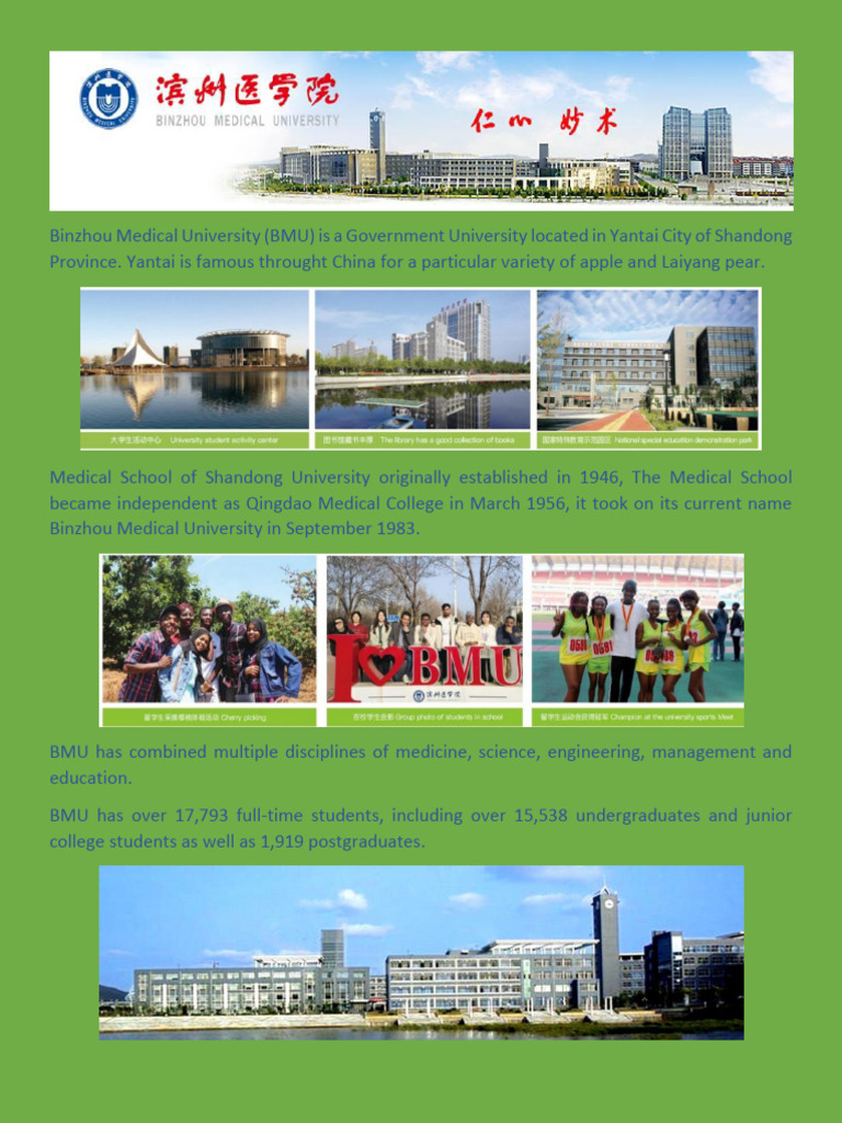 Binzhou Medical University | PDF