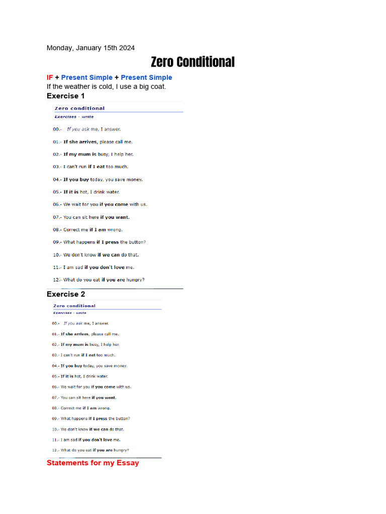 Zero Conditional | PDF | Career & Growth | Self-Improvement