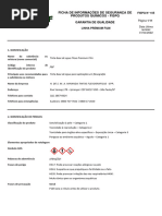 FISPQ - Tinta Spray Uso Geral | PDF | Embalagem e rotulagem | Desperdício