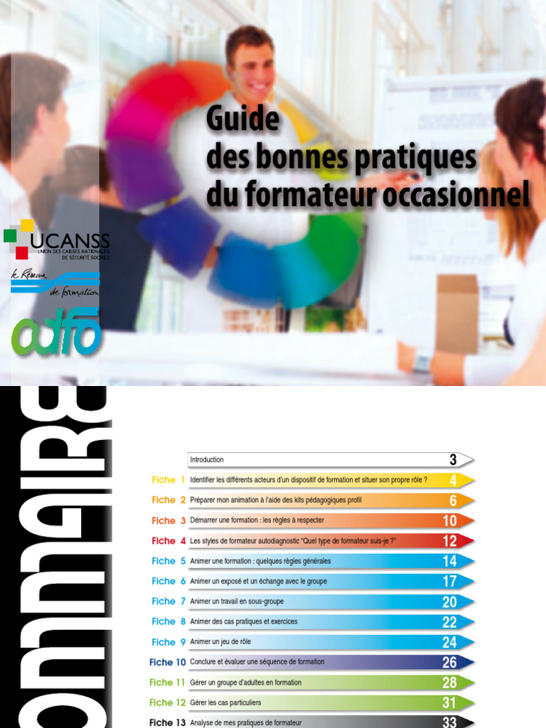 Guide pratique pour formateurs occasionnels | PDF | Pédagogie ...