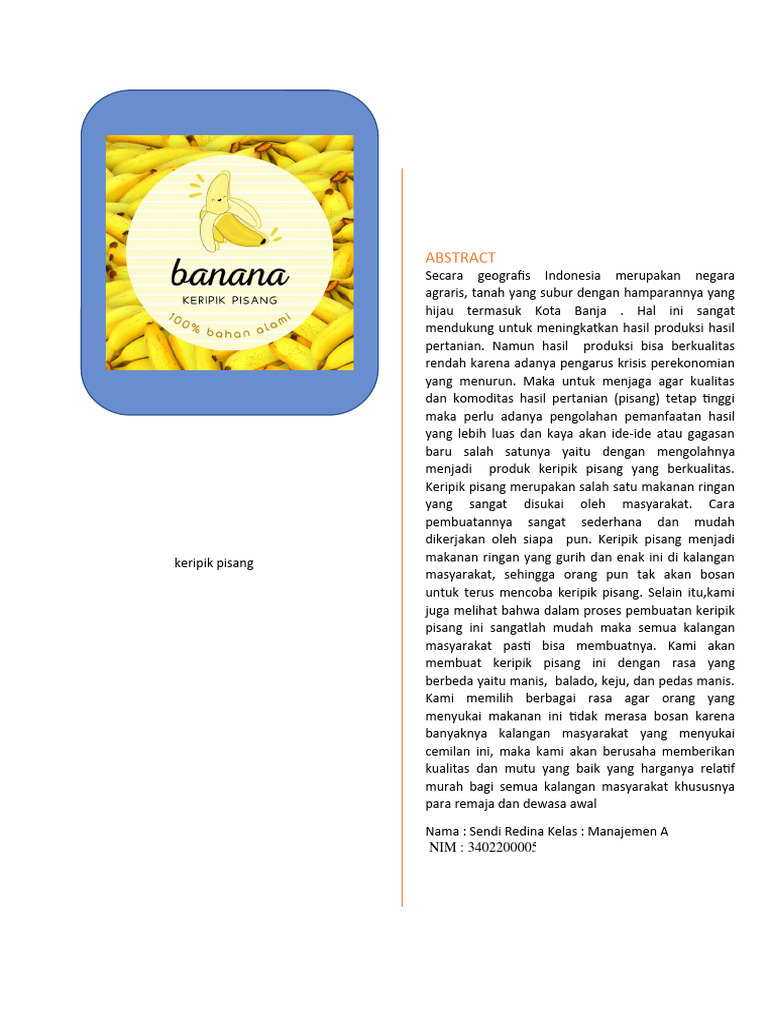 Layout Laporan Perencanaan Bisnis Baru.sendi | PDF