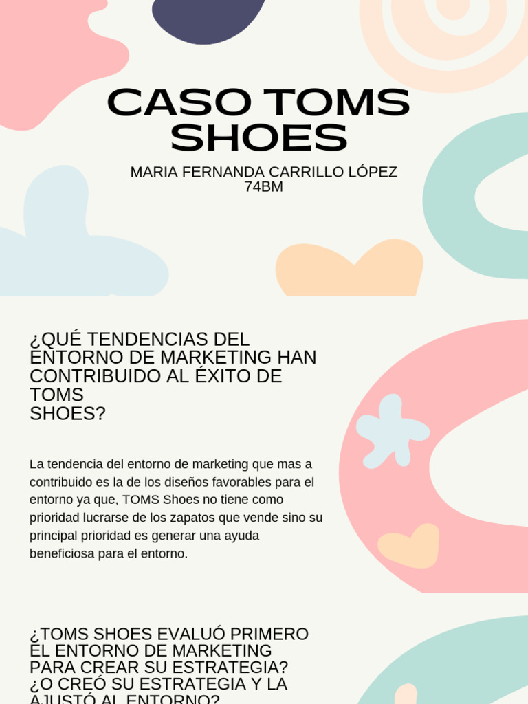 Caso TOMS Shoes | PDF
