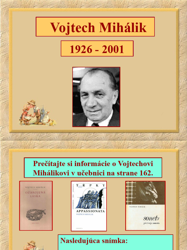 Vojtech Mihálik - Boháčka, Za Rúčky | PDF