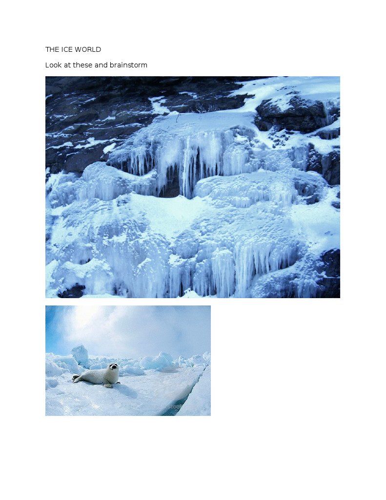 The Ice World | PDF