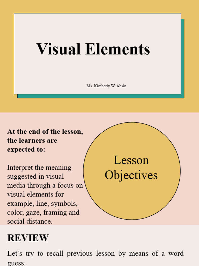 Visual Elements | PDF | Mass Media | Symbols