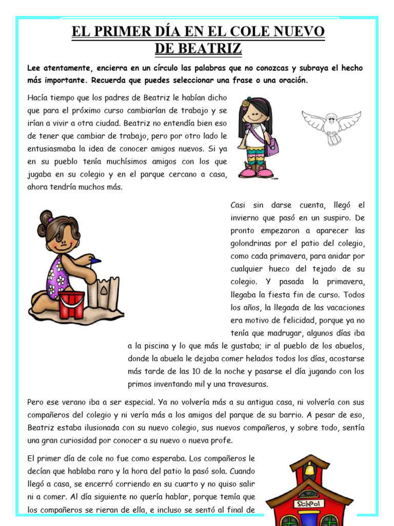 FICHA DE PLAN LECTOR | PDF