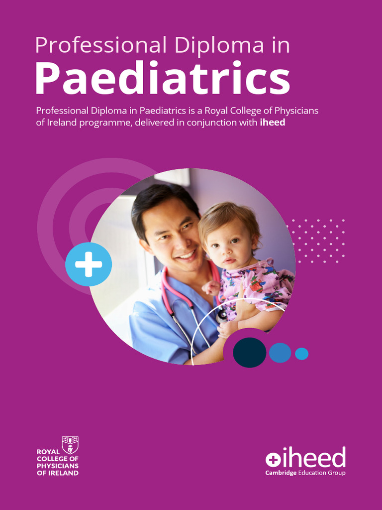 RCPI Professional Diploma in Paediatrics | PDF | Physician | Pediatrics