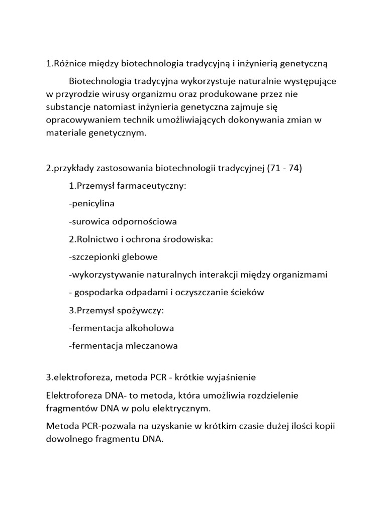 Biologia SPR | PDF