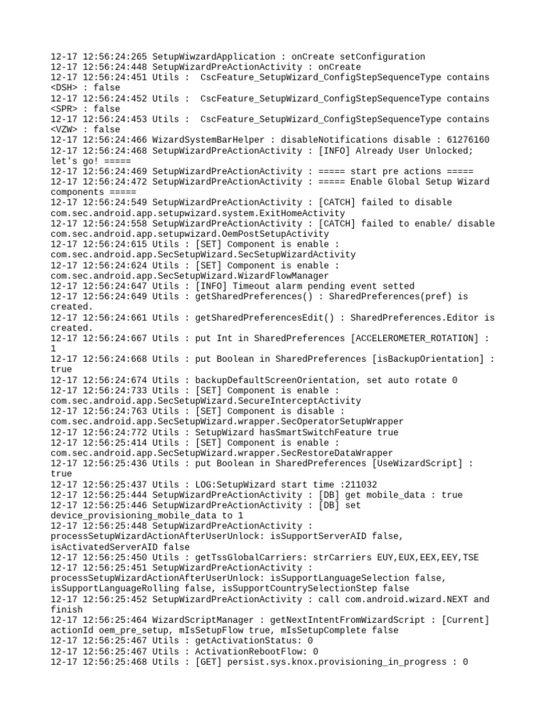 Setup Wizard | PDF | Boolean Data Type | Information Technology