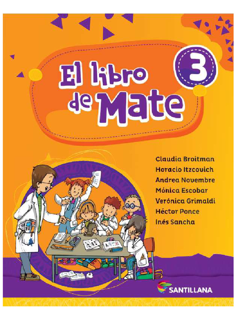 El Libro de Mate 3 Completo. Santillana | PDF