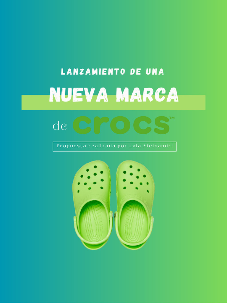 Nueva marca crocs | PDF | Marca