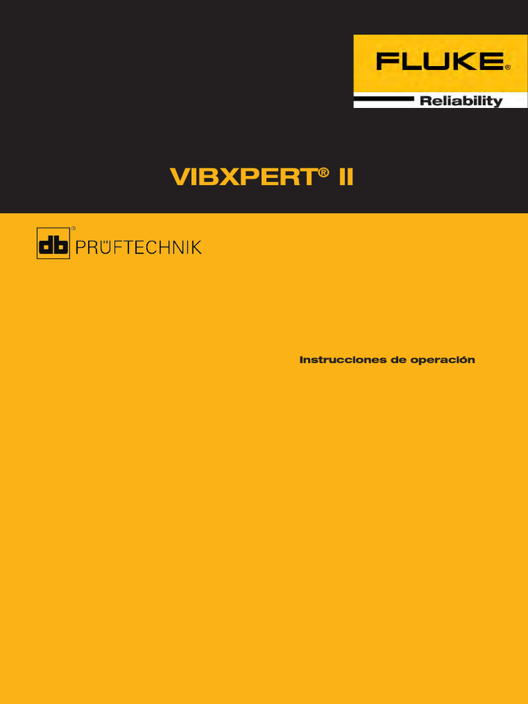 VIBXPERT II. Instrucciones de Operación | PDF