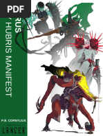 Lancer RPG NPC Actions Cheat Sheet | PDF