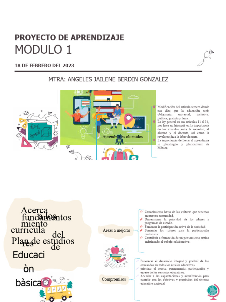CURSO | PDF | Educación primaria | Aprendizaje