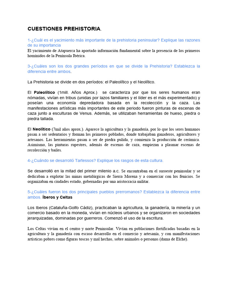 Cuestiones 2 bach | PDF