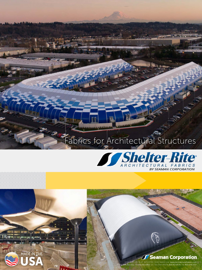Seaman Shelter-Rite® E-Brochure | PDF | Color | Textiles