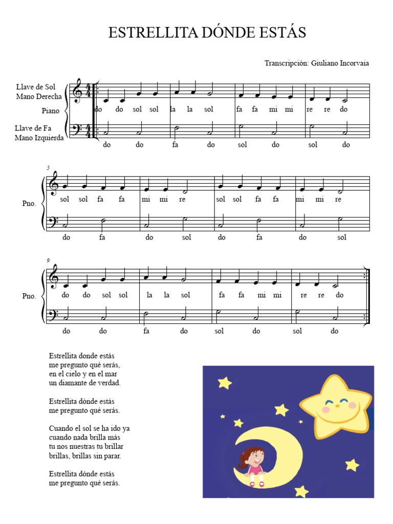 Estrellita Dónde Estás | PDF